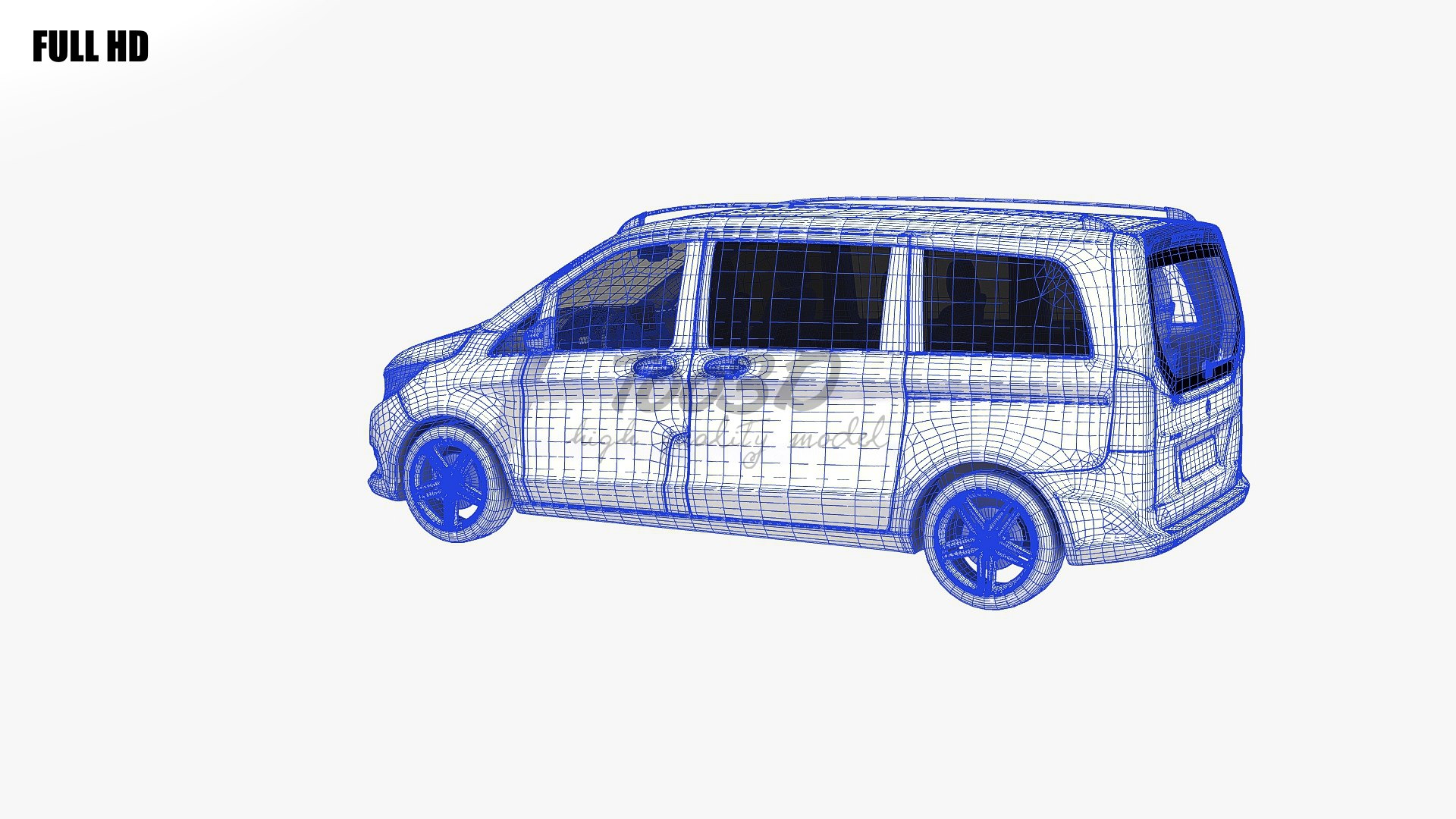 v class interior 3d c4d