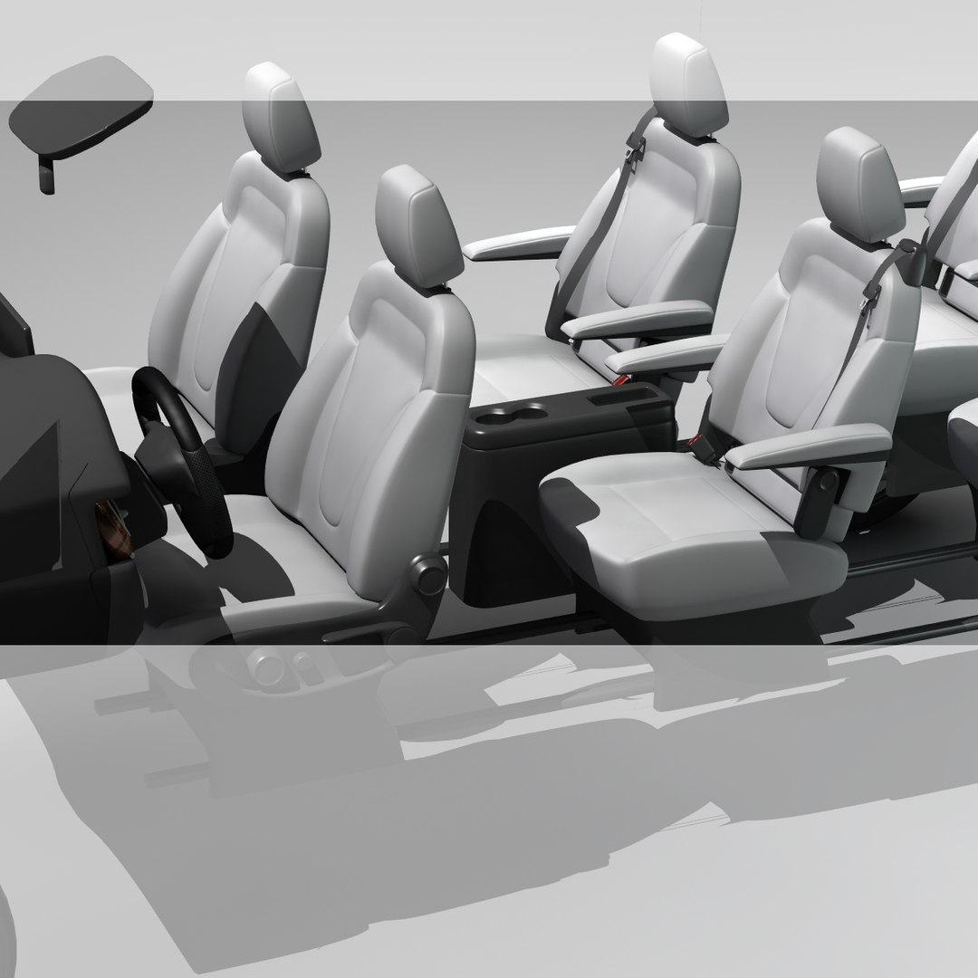 v class interior 3d c4d