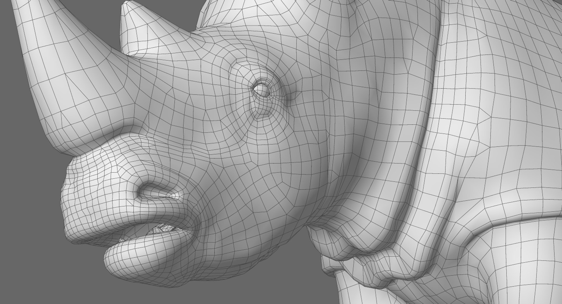 3D big rhino - TurboSquid 1344908