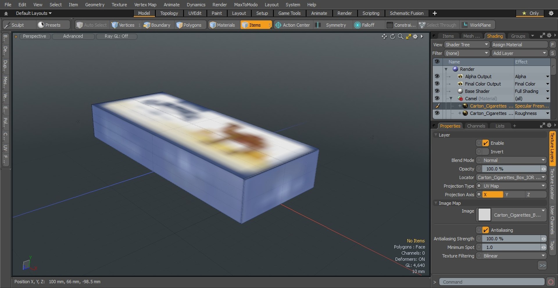 Carton Cigarettes Box Camel 3D - TurboSquid 1943620