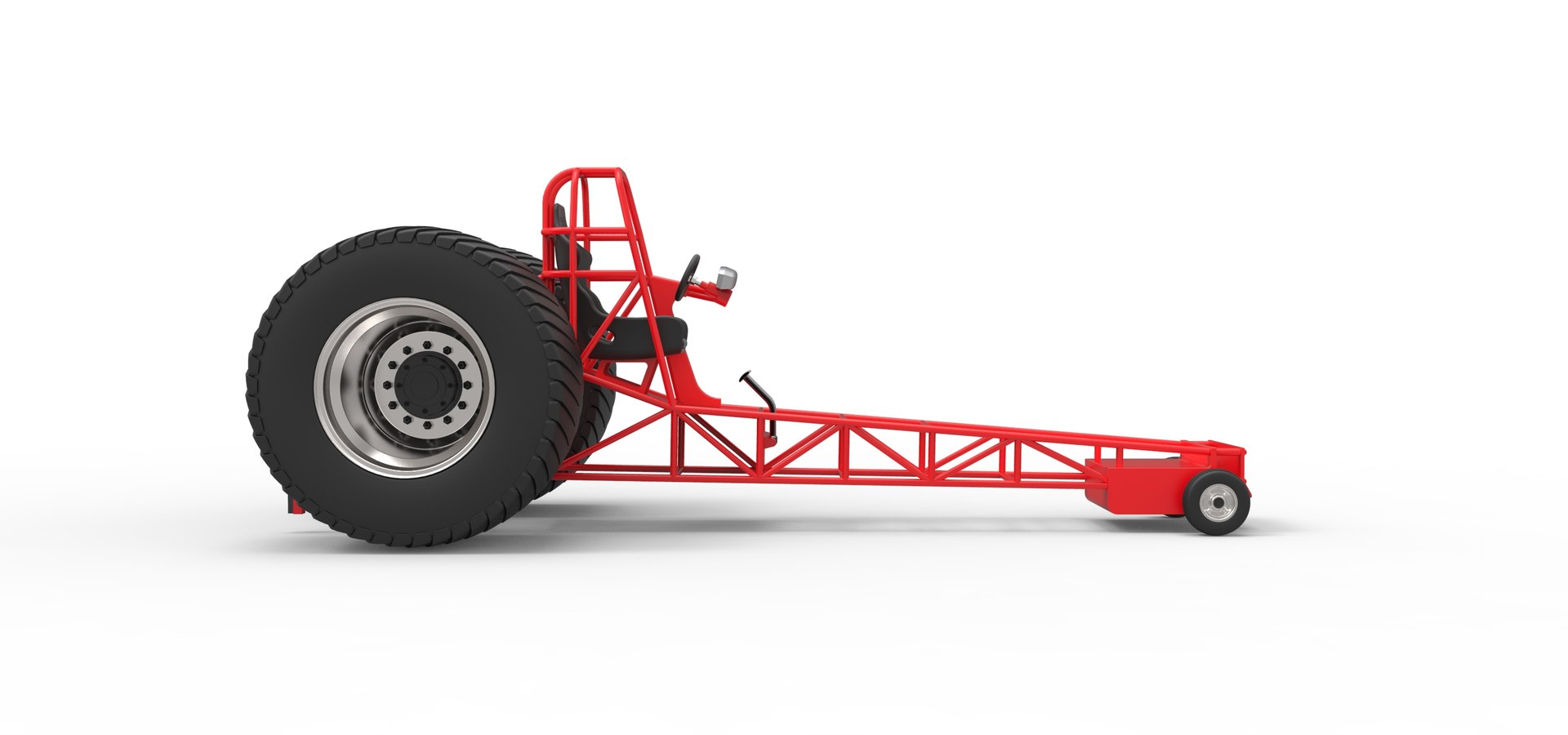 3D Tractor Pulling Chassis - TurboSquid 1380631