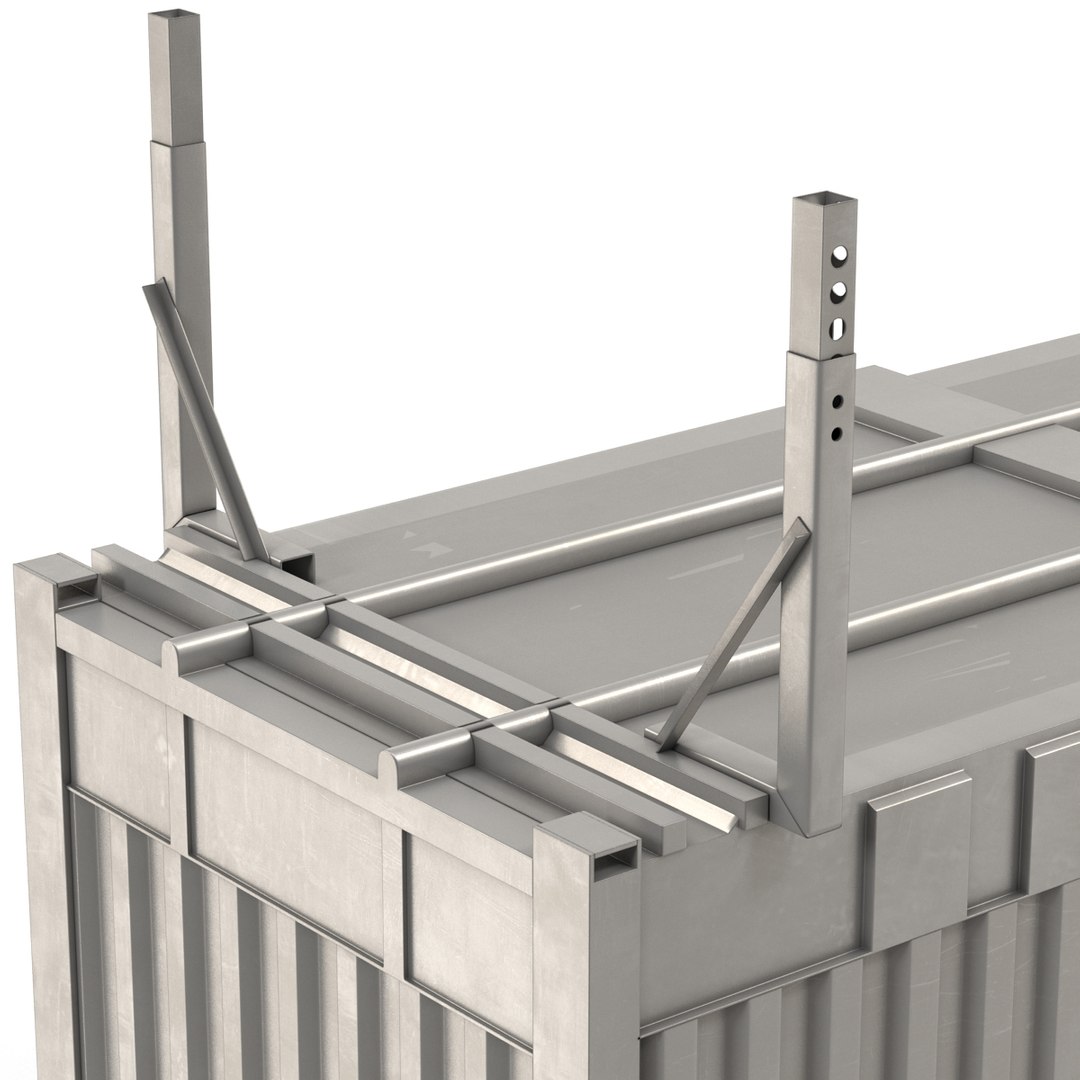 Swap Body Container Iso 3d Model