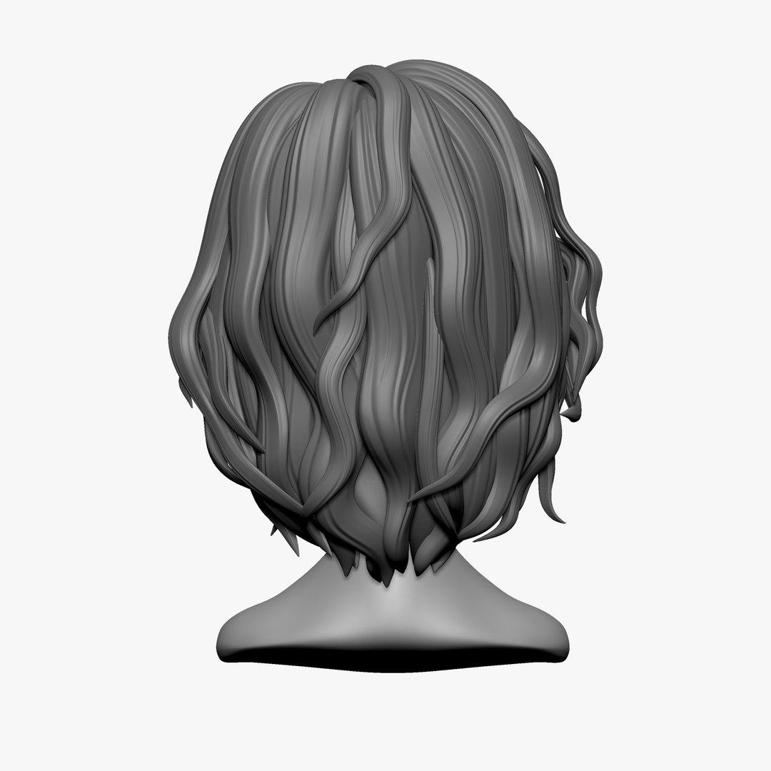 3D Hair15 model - TurboSquid 2054384
