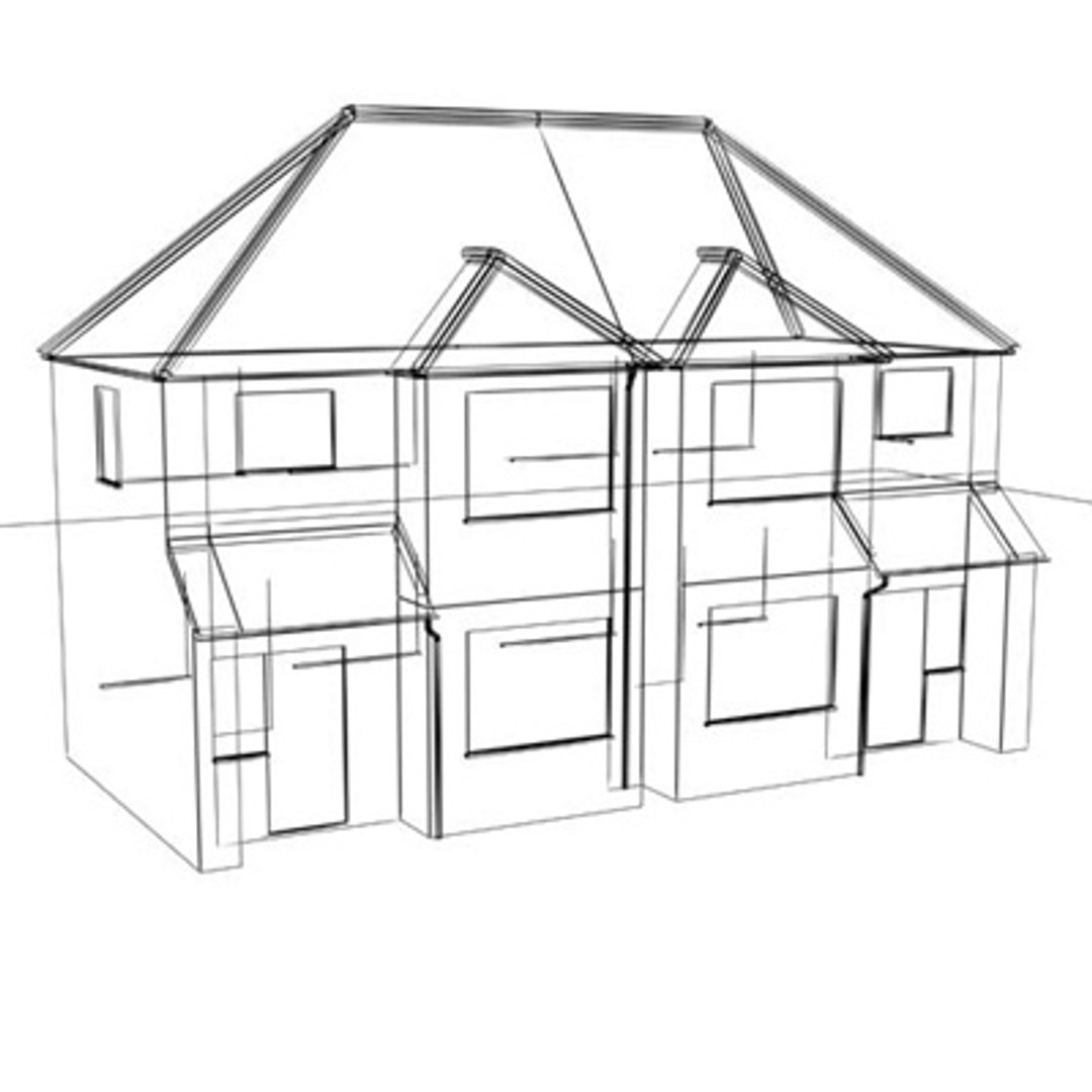 semi detached house max