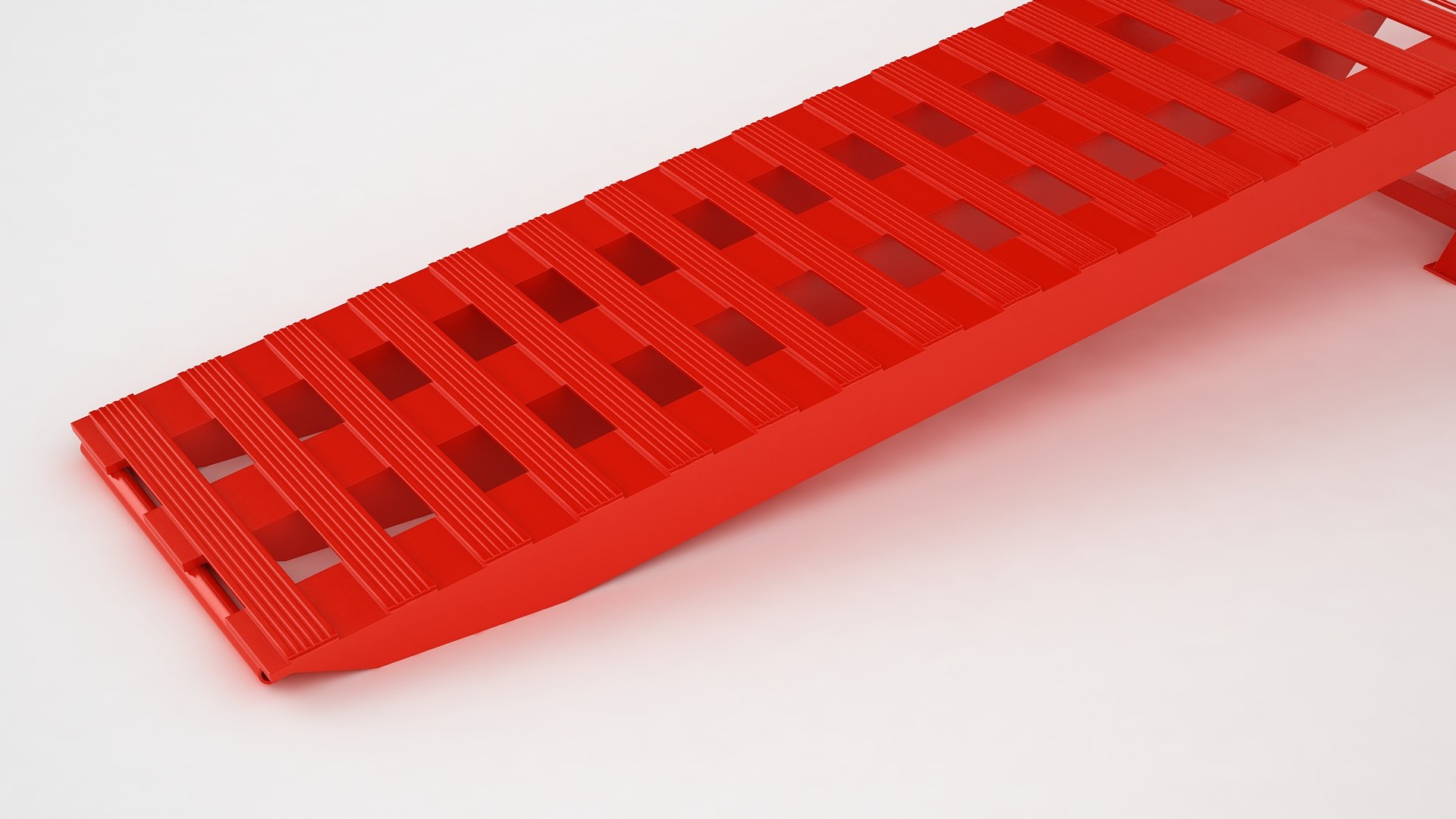 Portable Trailer Ramp 03 model - TurboSquid 1817791