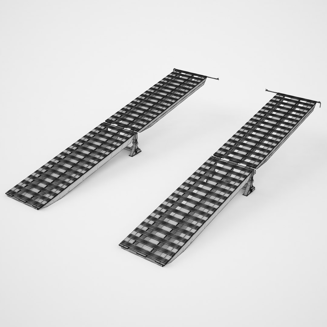 Portable Trailer Ramp 03 Model - TurboSquid 1817791