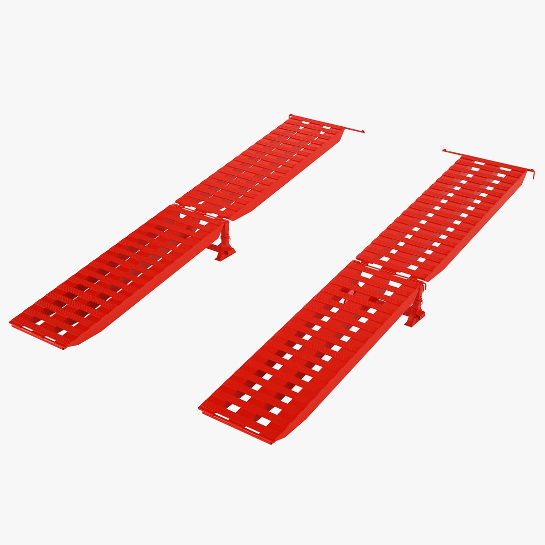 Portable Trailer Ramp 03 model - TurboSquid 1817791