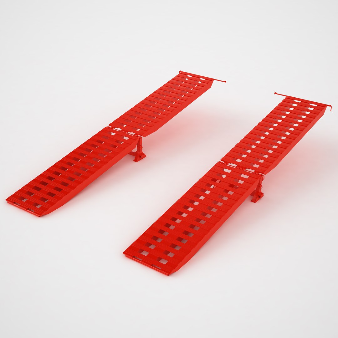 Portable Trailer Ramp 03 model - TurboSquid 1817791