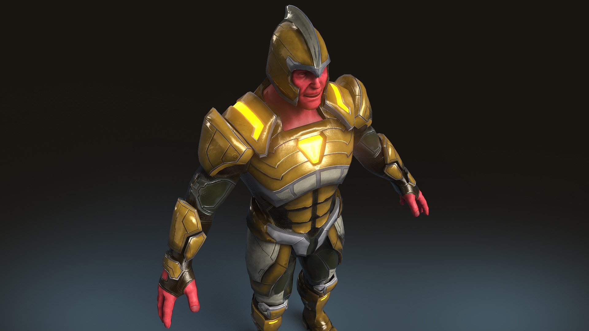 3D Model Superhero 9 - TurboSquid 2332334
