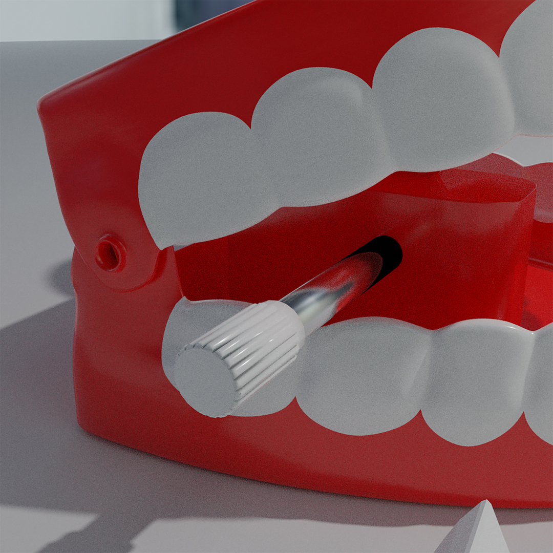 3D chattering teeth model - TurboSquid 1668297