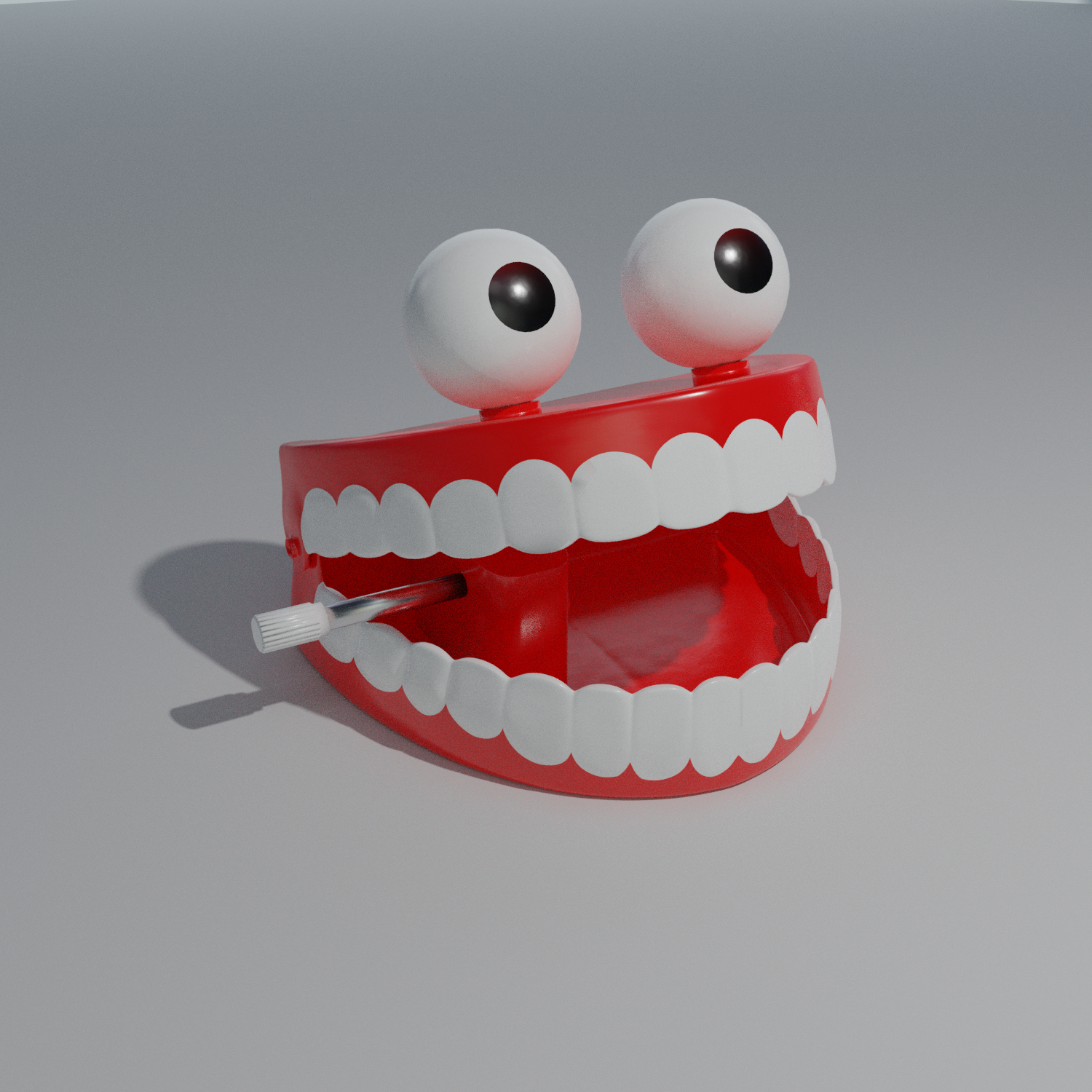 3D chattering teeth model - TurboSquid 1668297