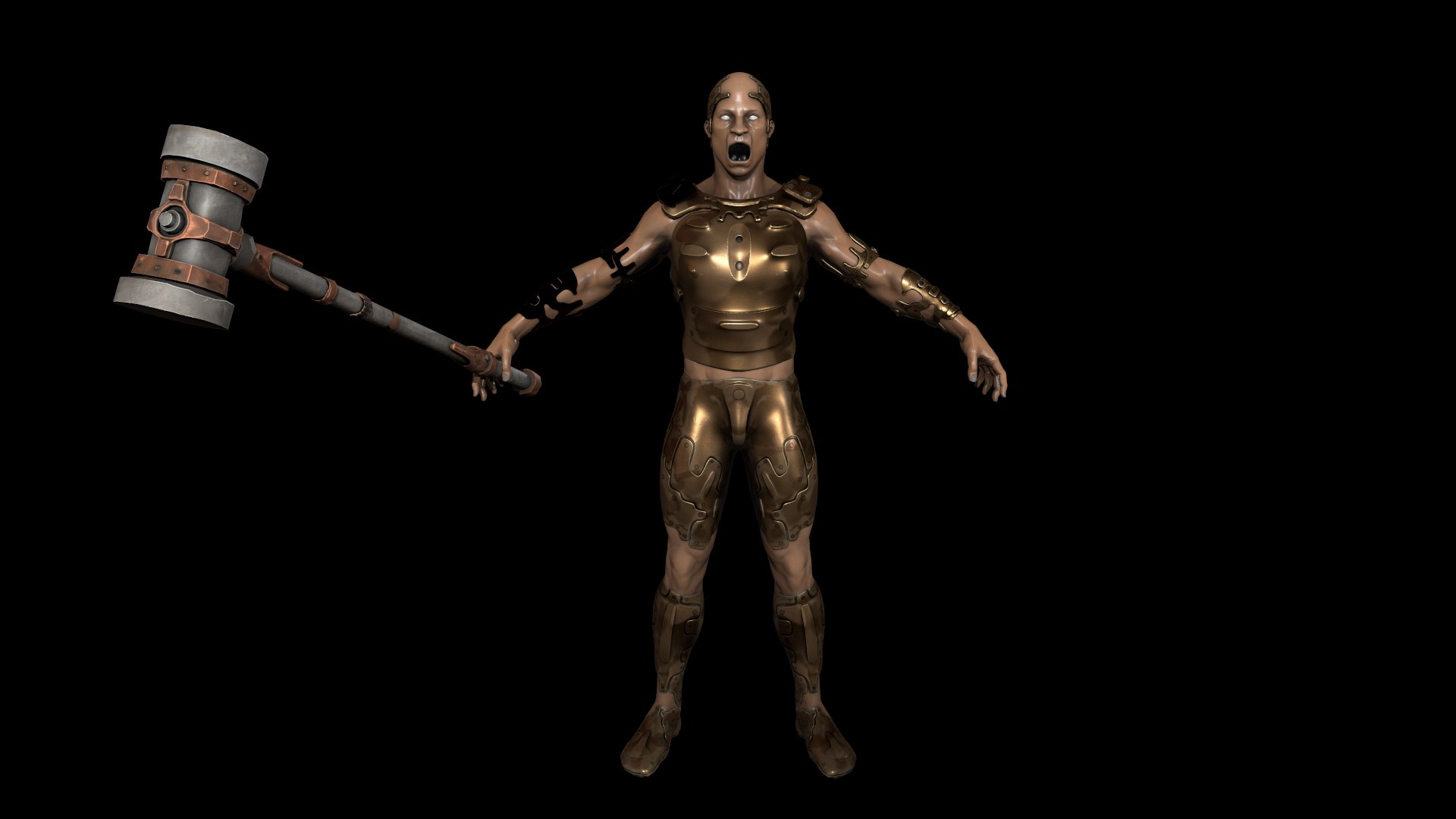 3D Warrior Z290 - TurboSquid 1462015