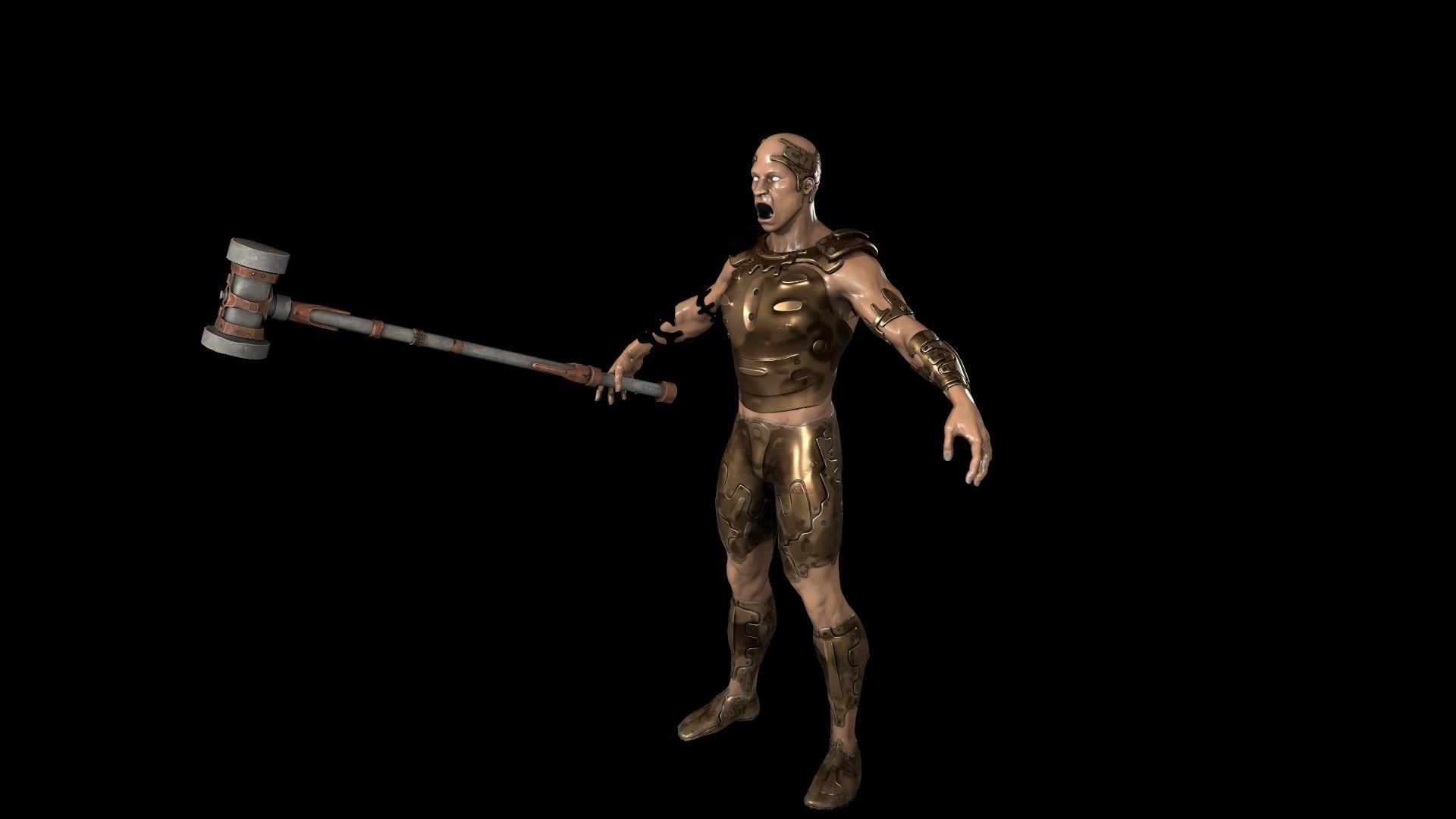 3D Warrior Z290 - TurboSquid 1462015