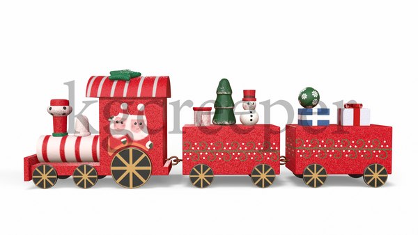 modelo 3d christmas train - TurboSquid 1946685