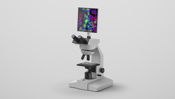 3D Digital Microscope - TurboSquid 1791313