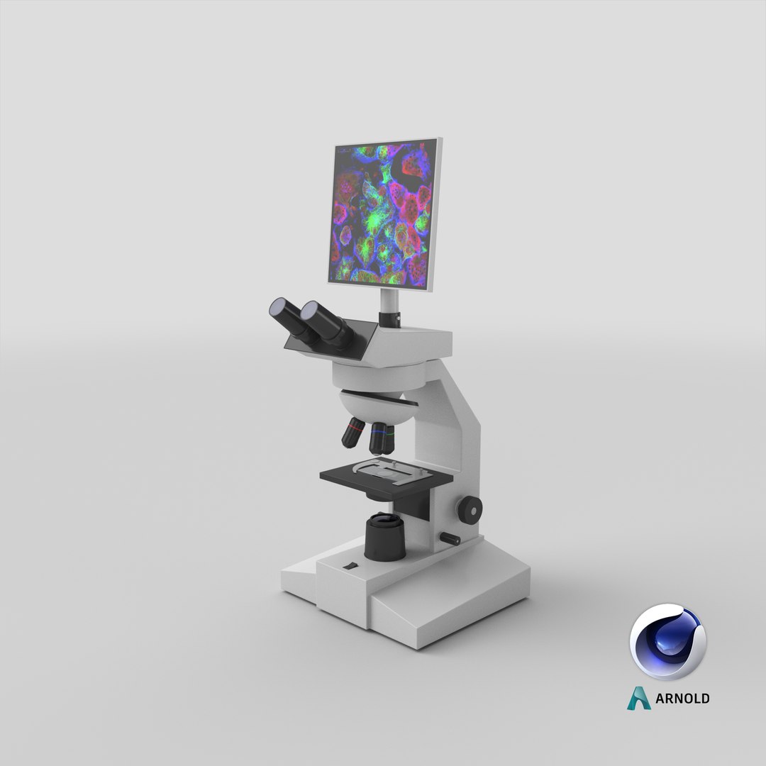 3D Digital Microscope - TurboSquid 1791313