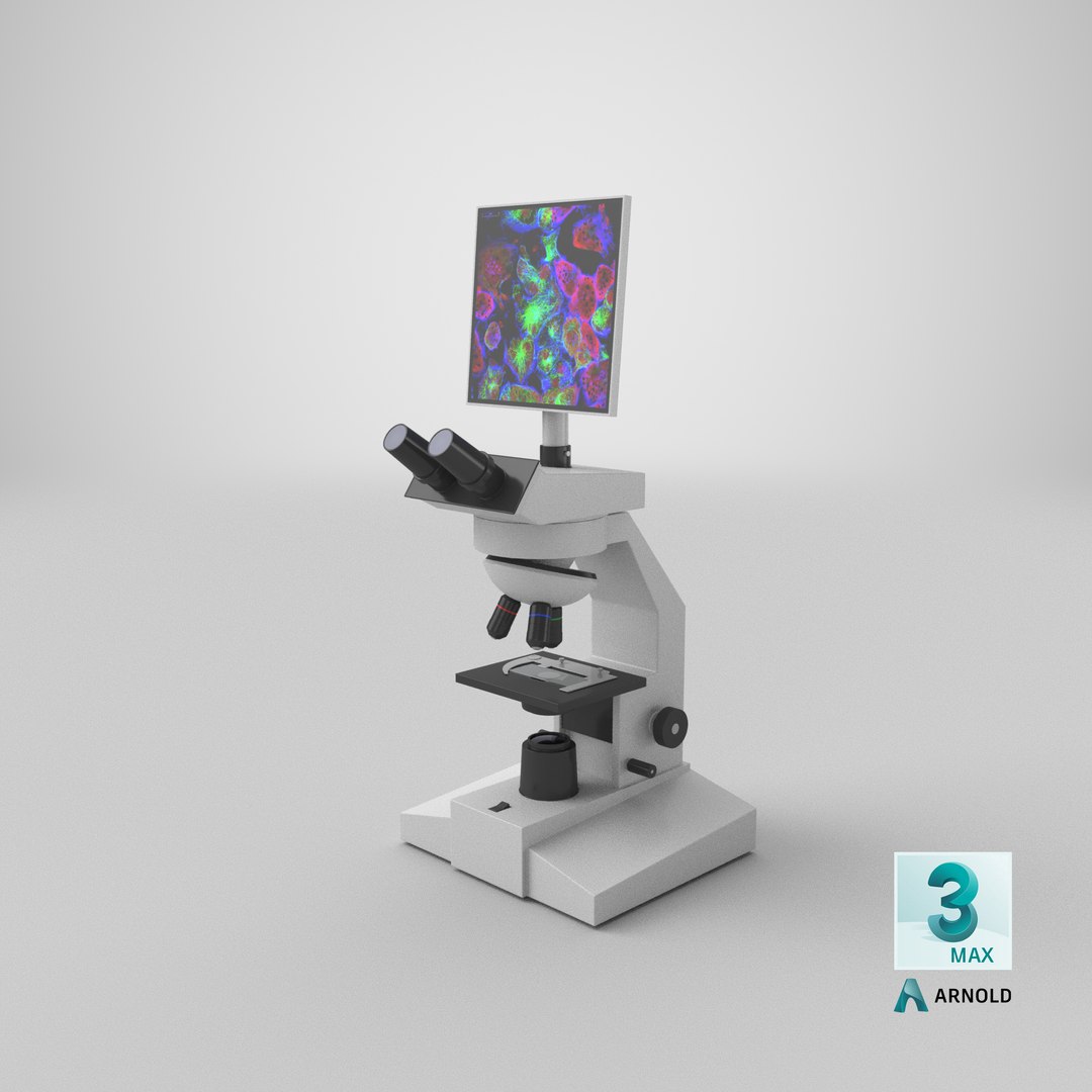 3D Digital Microscope - TurboSquid 1791313
