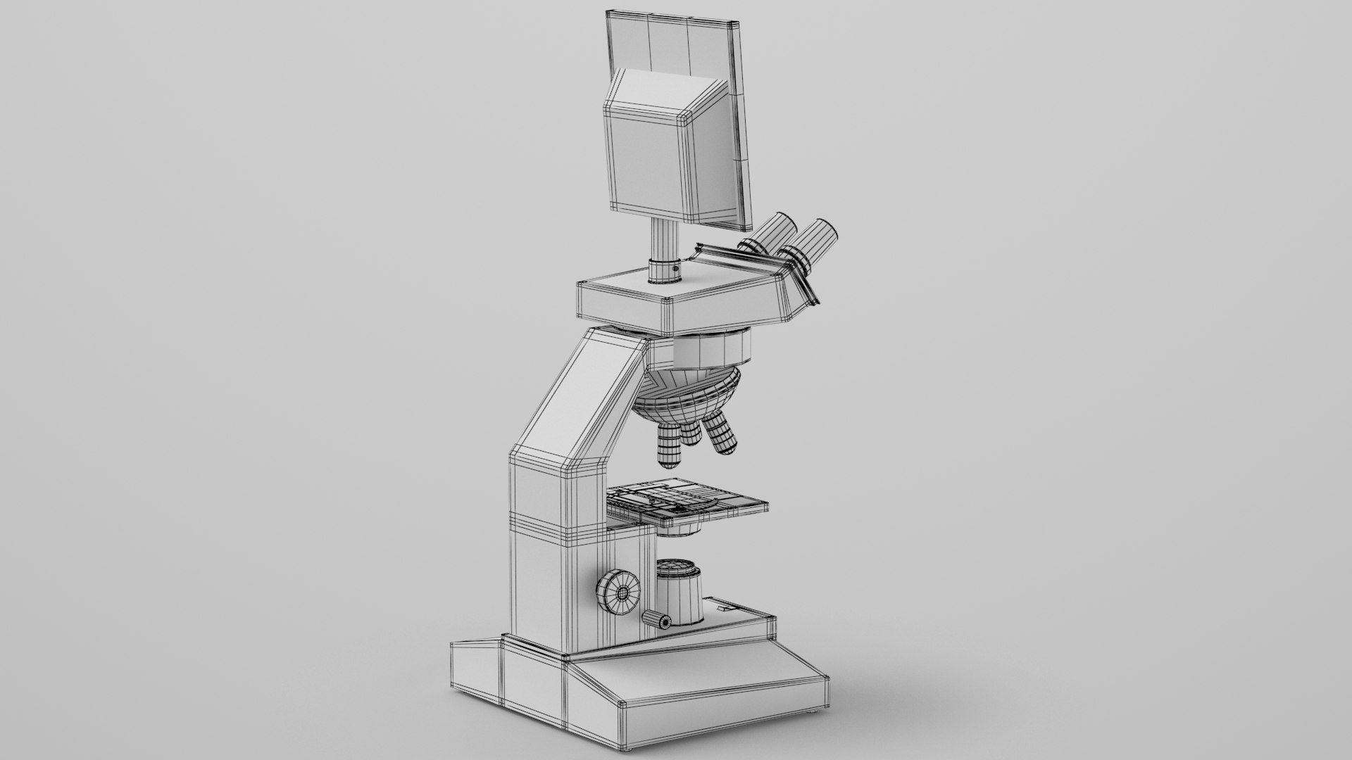 3D Digital Microscope - TurboSquid 1791313