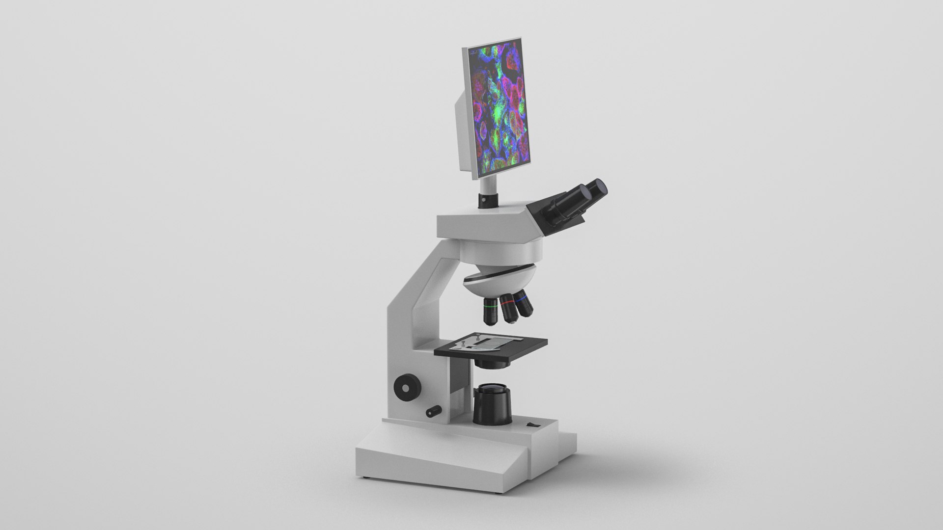 3D Digital Microscope - TurboSquid 1791313