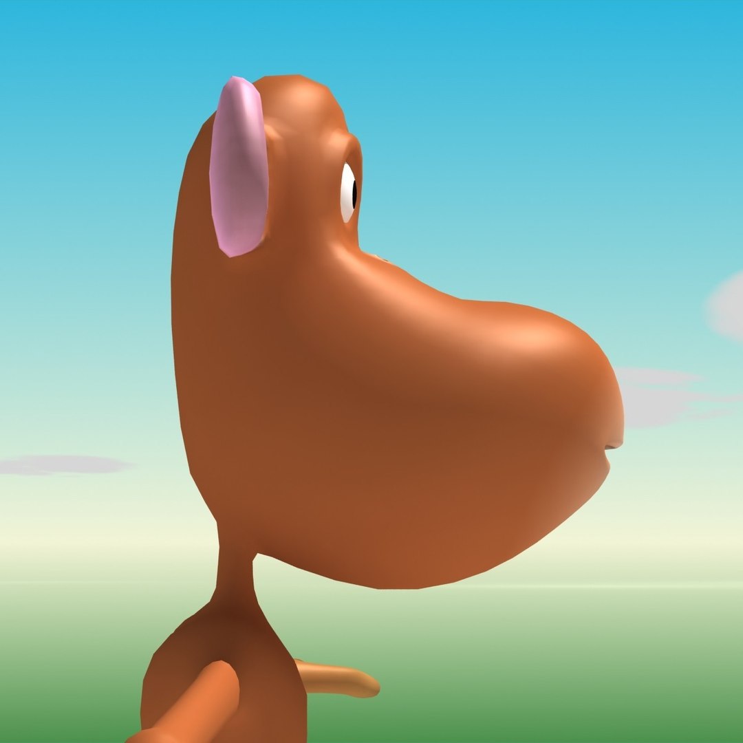 3dsmax Cartoon Monkey Rigged