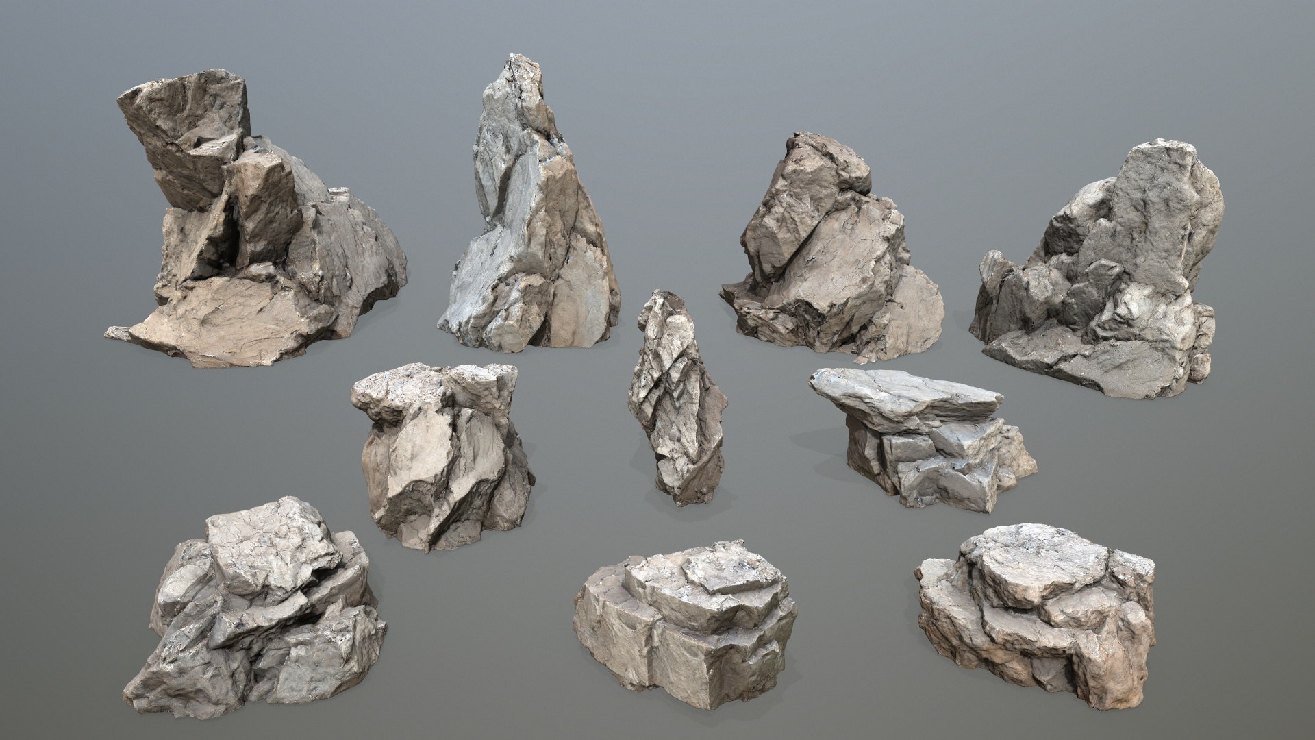 Desert Rocks Model - TurboSquid 2292782