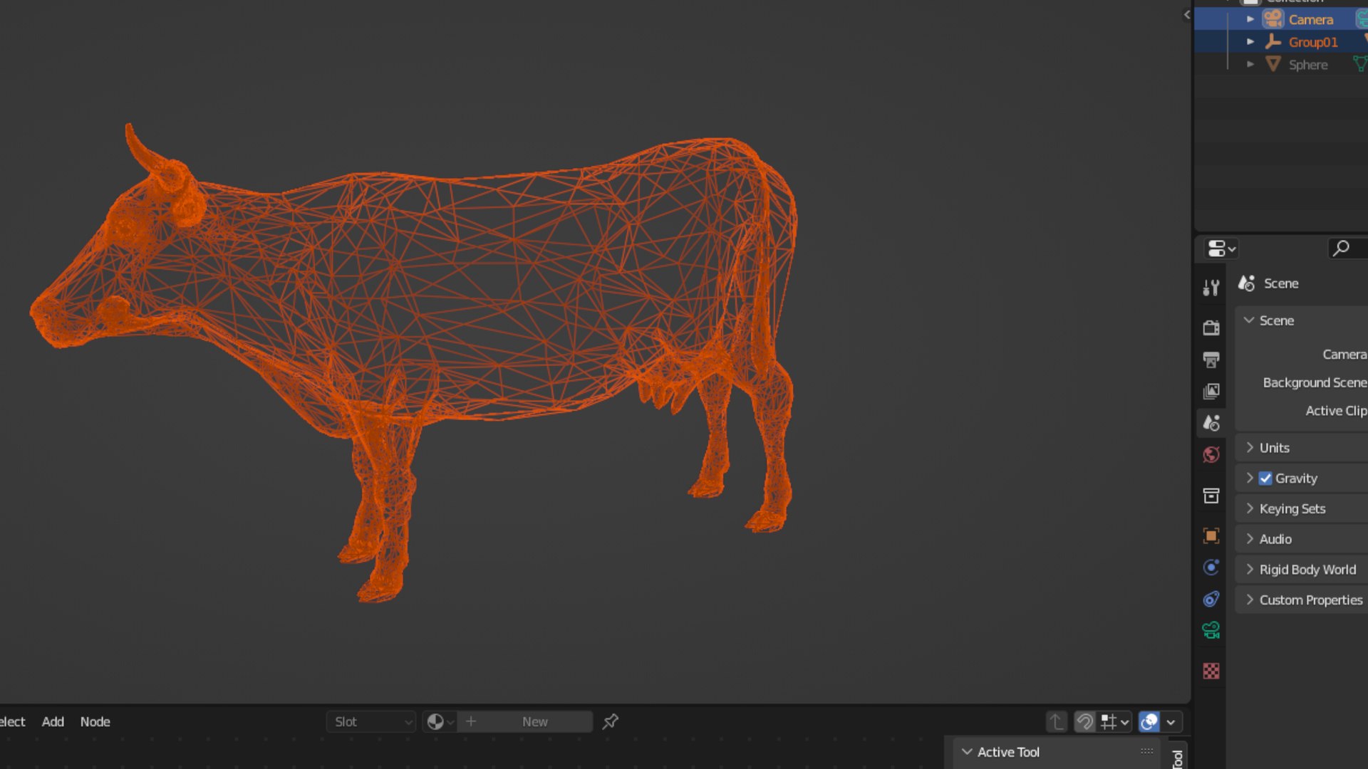 3D Cow - TurboSquid 1884787