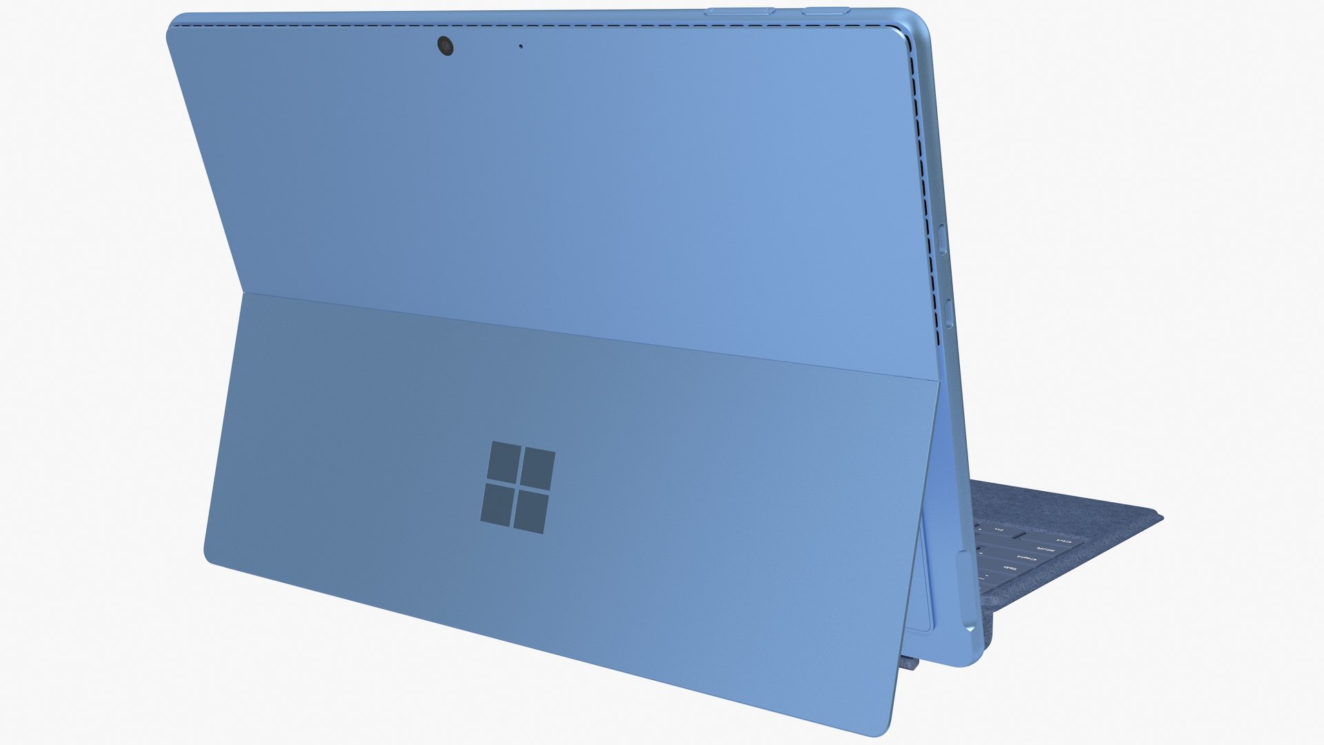 3D Microsoft Surface Pro 2024 11th Edition Sapphire Rigged Animated ...
