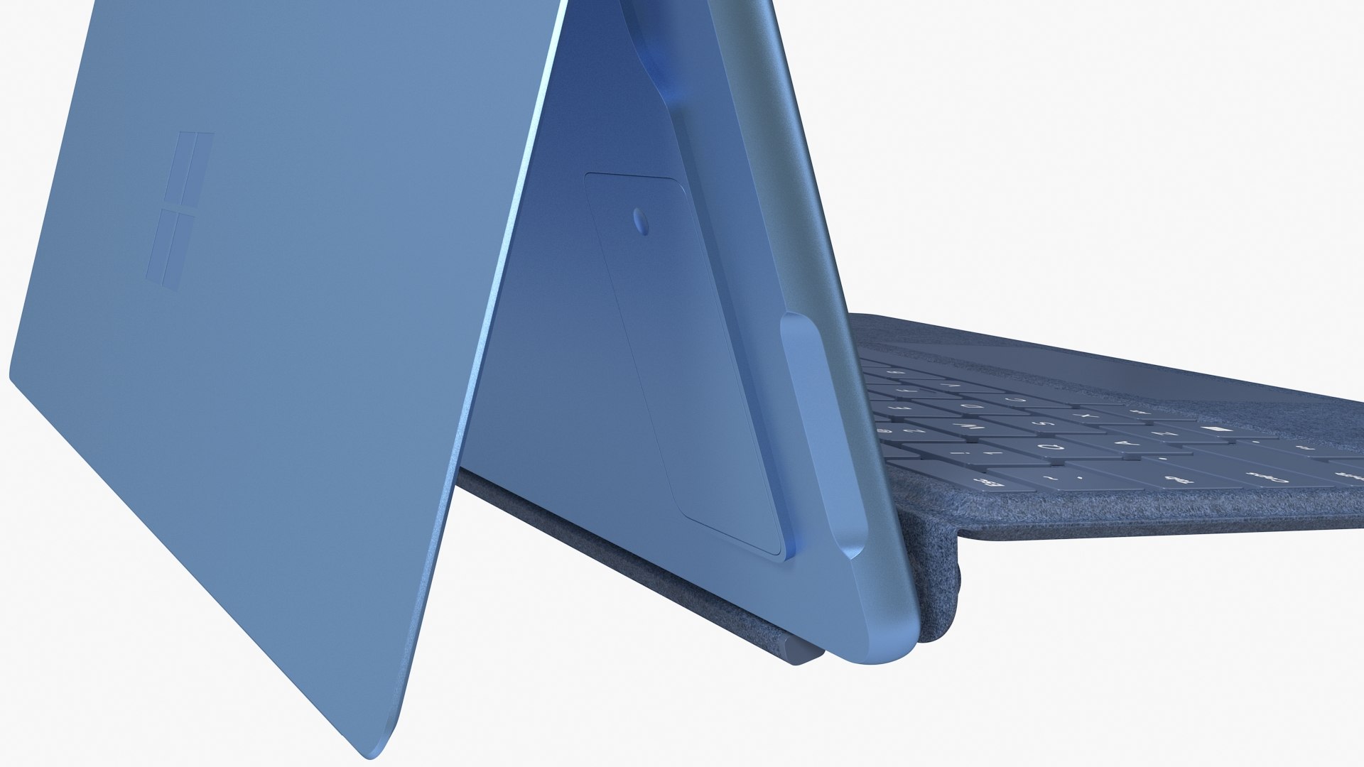 3D Microsoft Surface Pro 2024 11th Edition Sapphire Rigged Animated ...