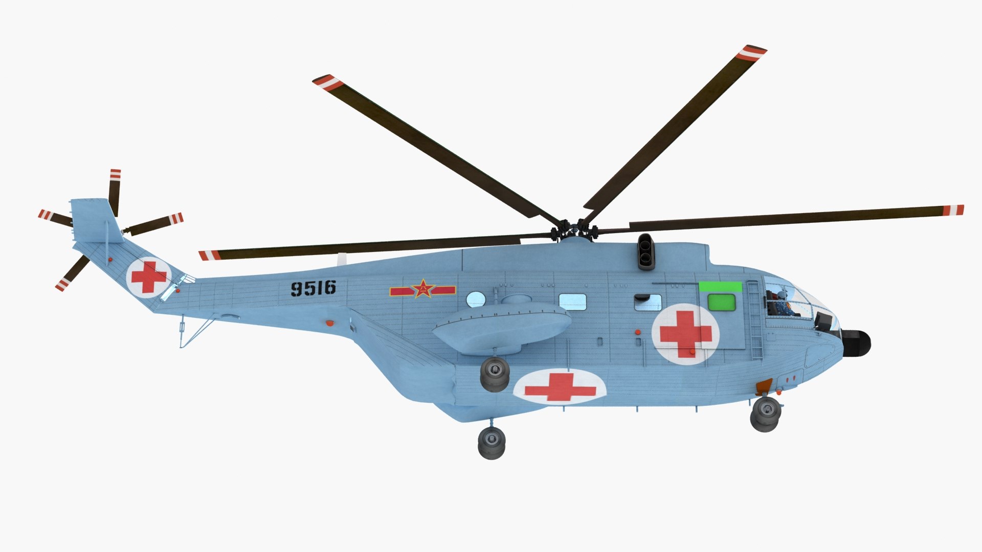 Rotorcraft Helicopter 3D Model - TurboSquid 1662367