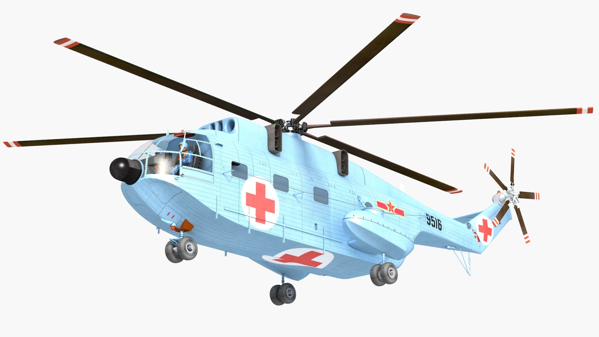 Rotorcraft Helicopter 3D Model - TurboSquid 1662367