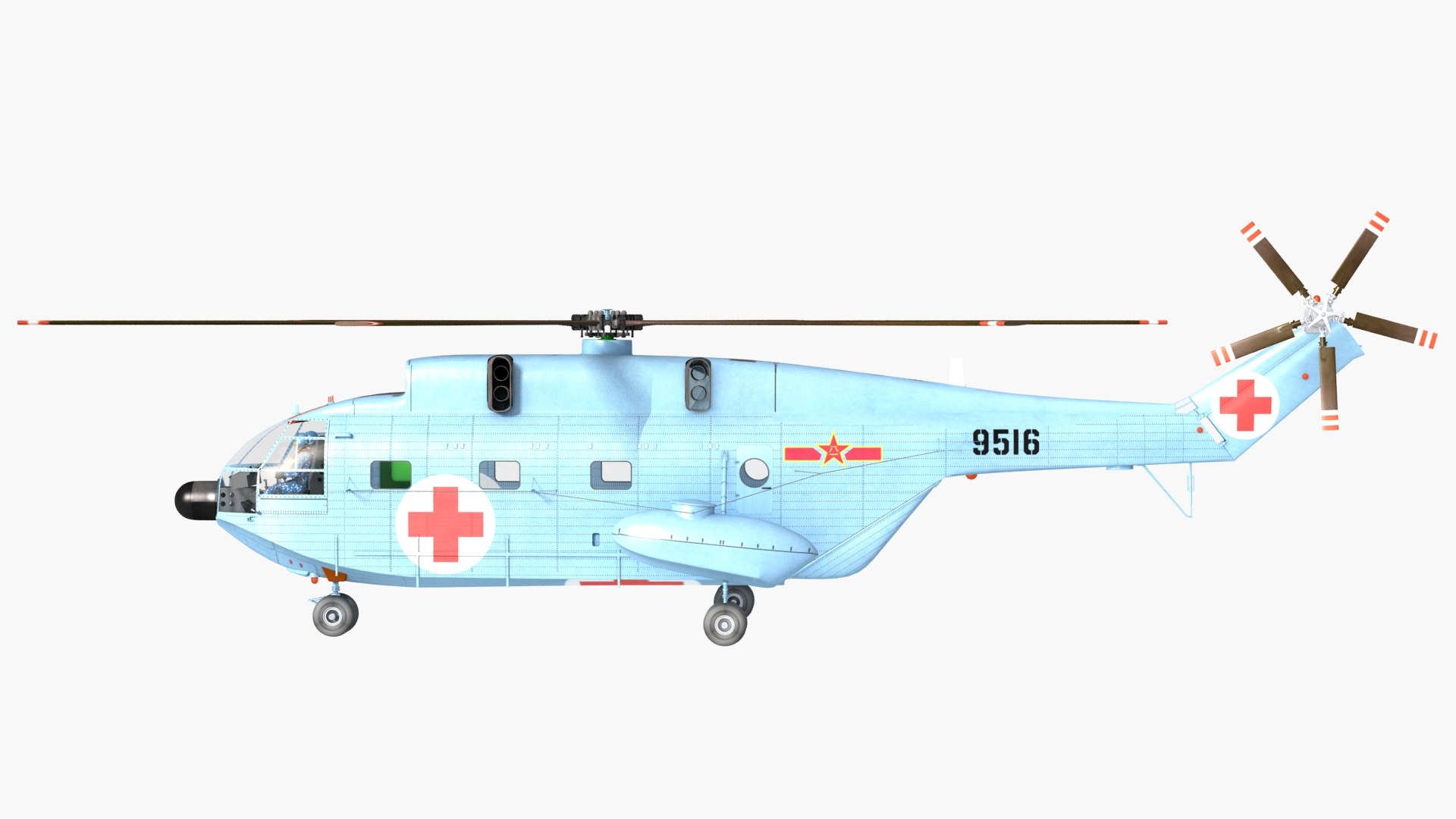 Rotorcraft Helicopter 3D Model - TurboSquid 1662367
