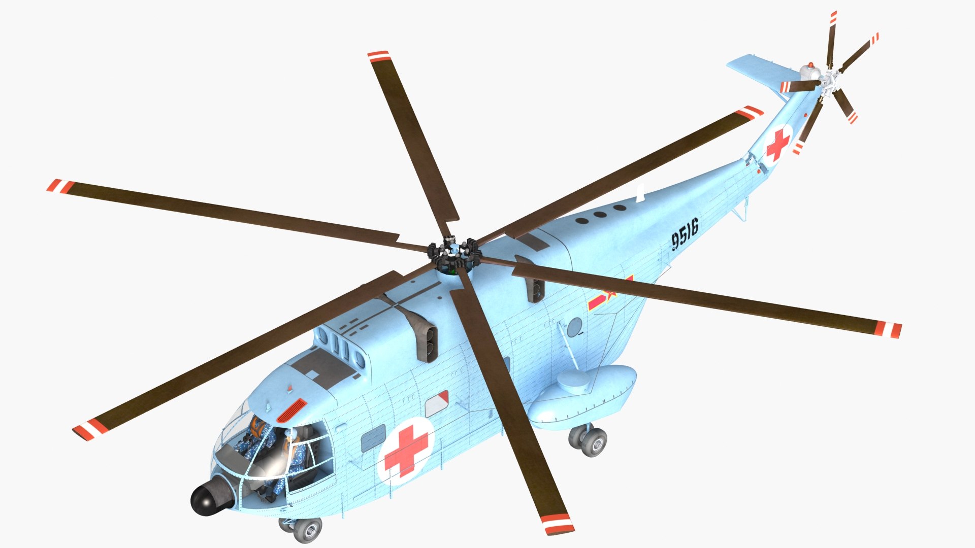 Rotorcraft Helicopter 3D Model - TurboSquid 1662367