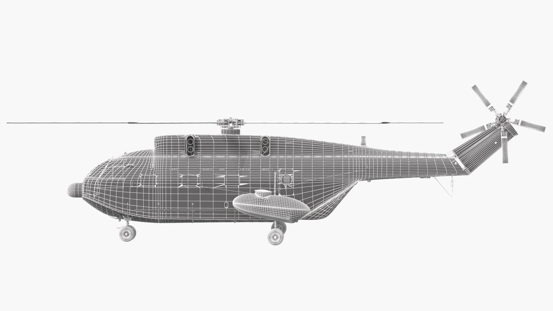 Rotorcraft Helicopter 3D Model - TurboSquid 1662367
