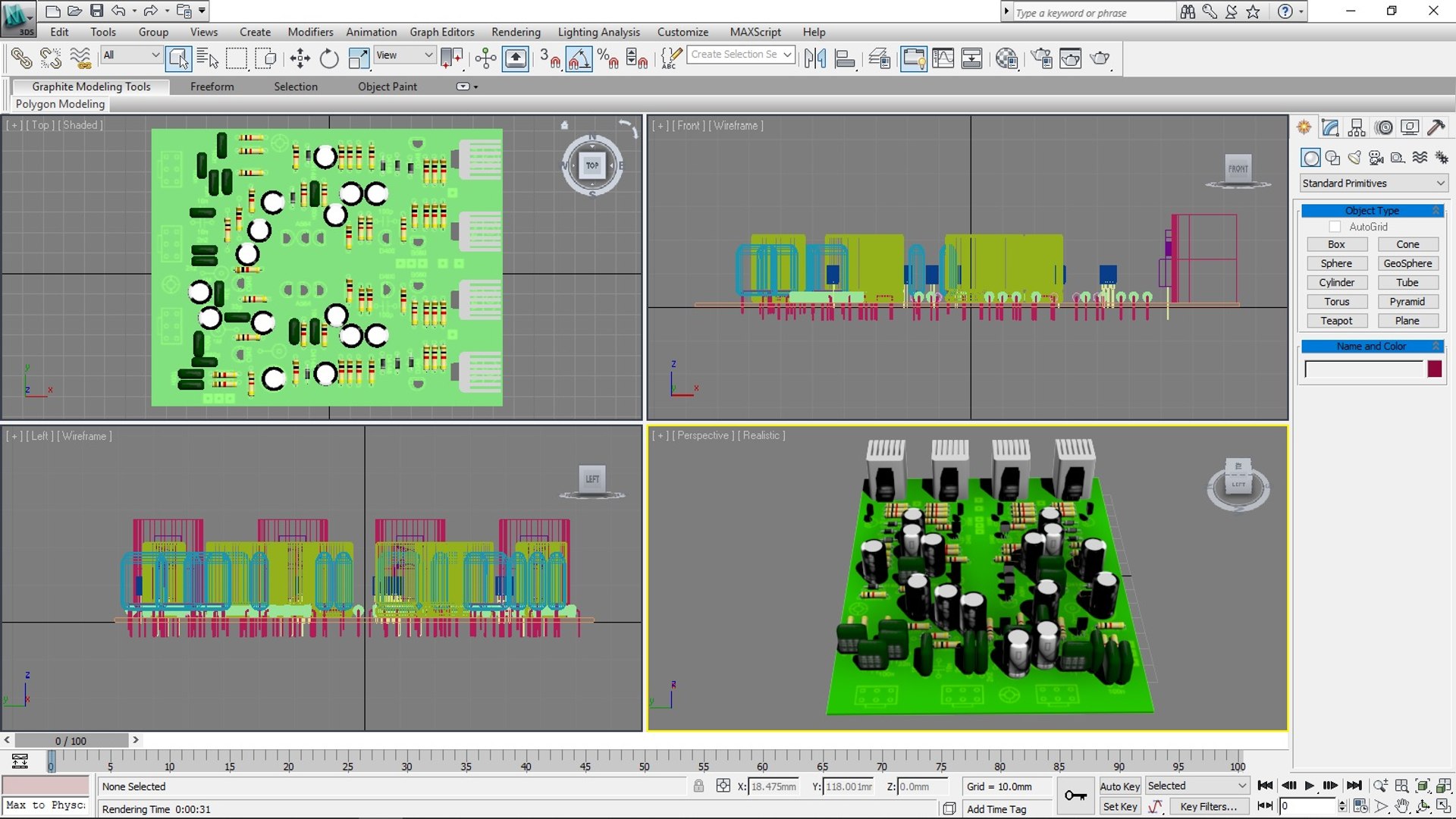 3D Module Power Amplifier Model - TurboSquid 1624246