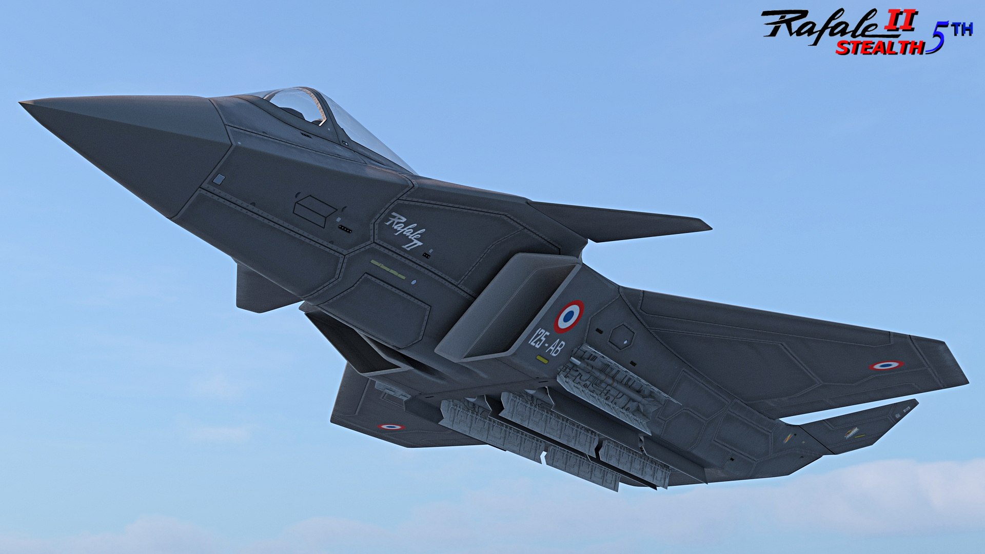 3D Rafale 2 Stealth Model - TurboSquid 2075399