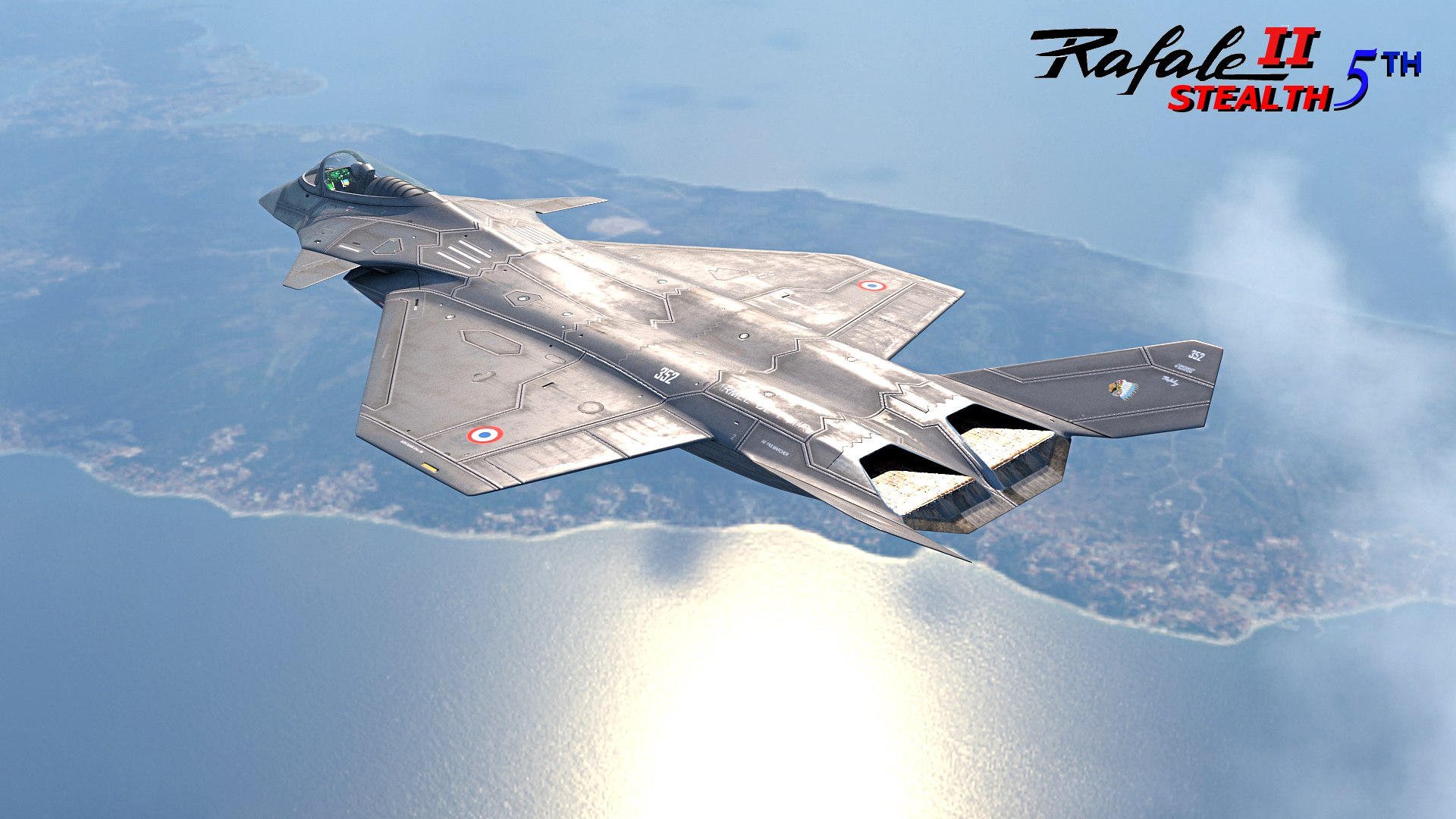 3D Rafale 2 Stealth Model - TurboSquid 2075399