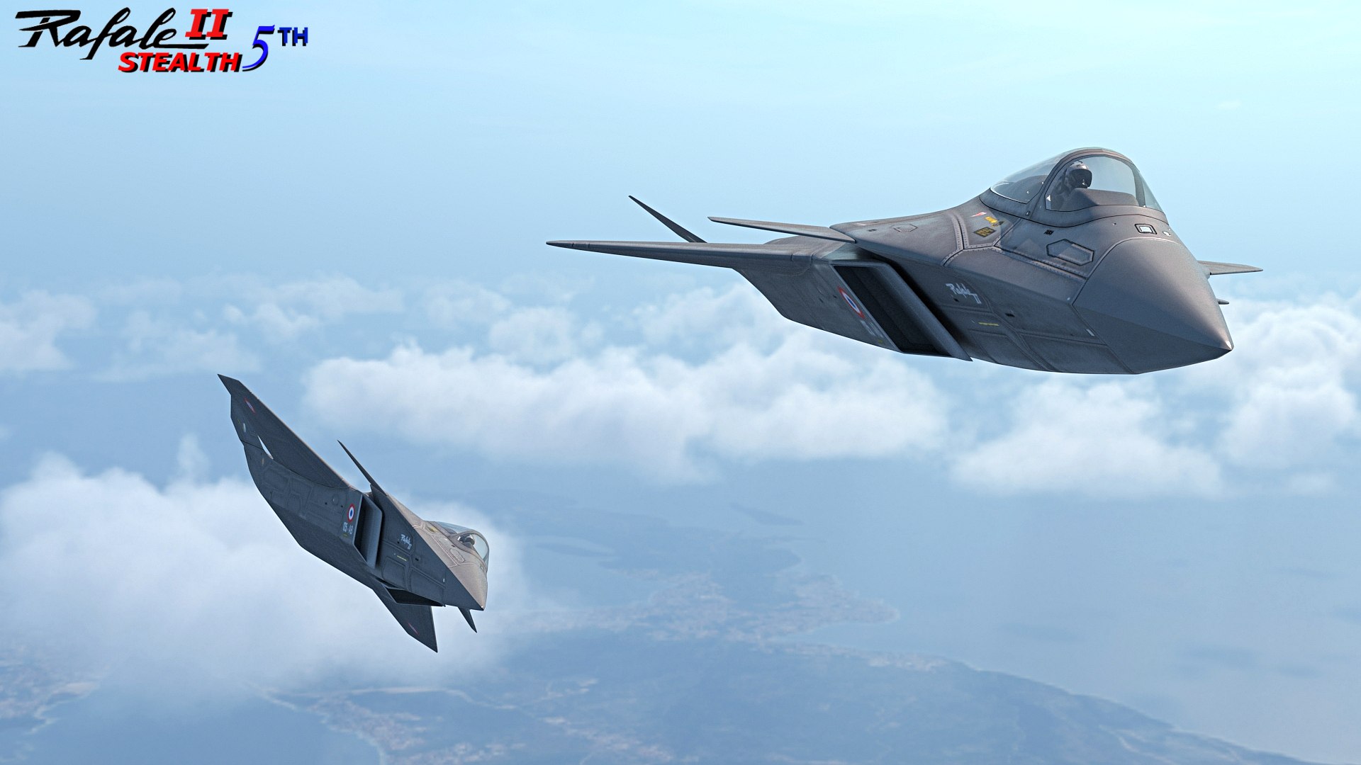 3D Rafale 2 Stealth Model - TurboSquid 2075399