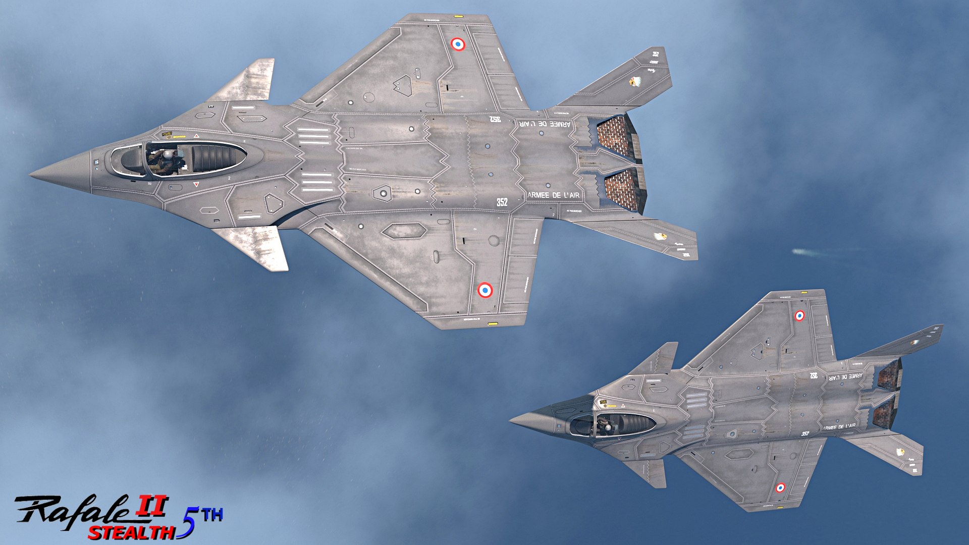 3D Rafale 2 Stealth Model - TurboSquid 2075399