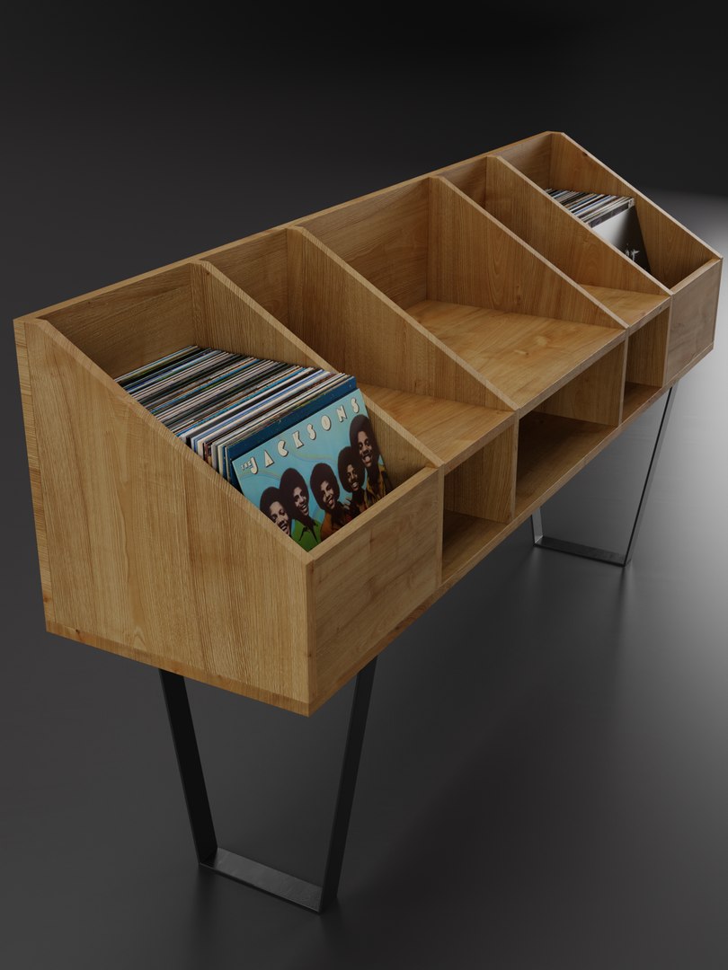 3D Model Vinyl Storage No-10 - TurboSquid 1714418