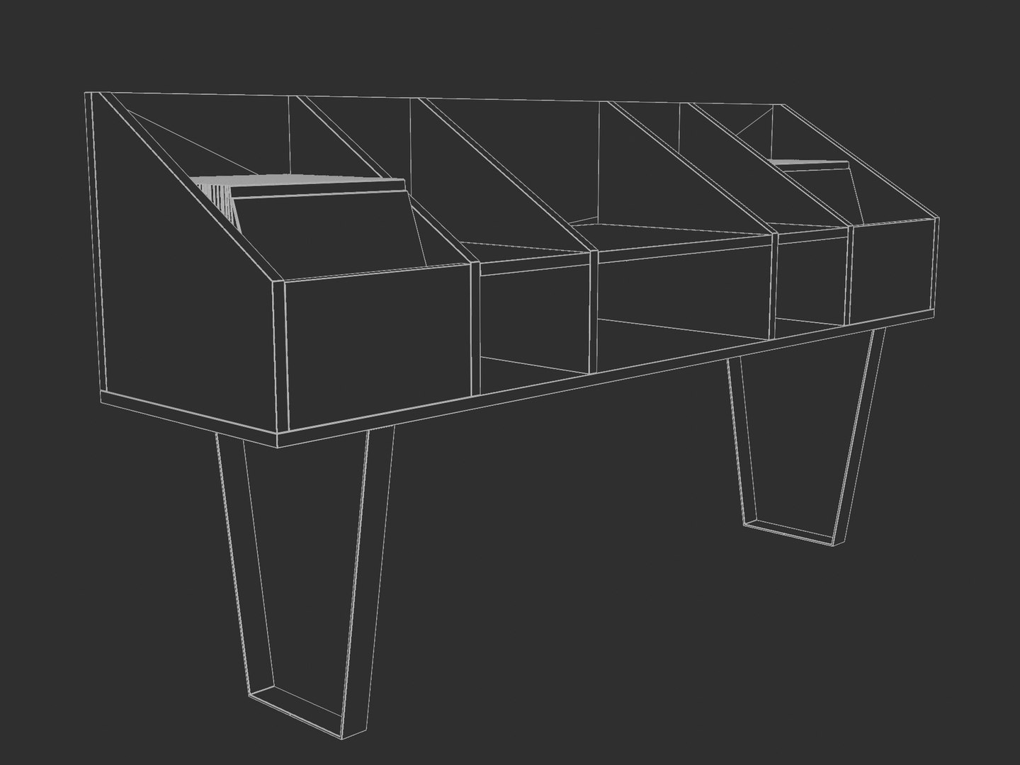 3D Model Vinyl Storage No-10 - TurboSquid 1714418