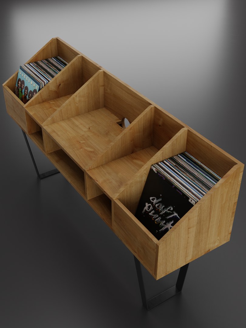 3D Model Vinyl Storage No-10 - TurboSquid 1714418