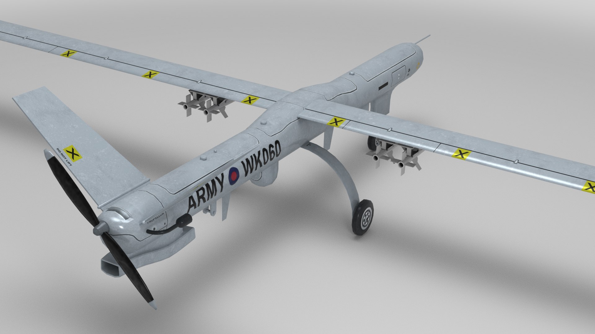 WatchkeeperUAV 3D Model - TurboSquid 1892613