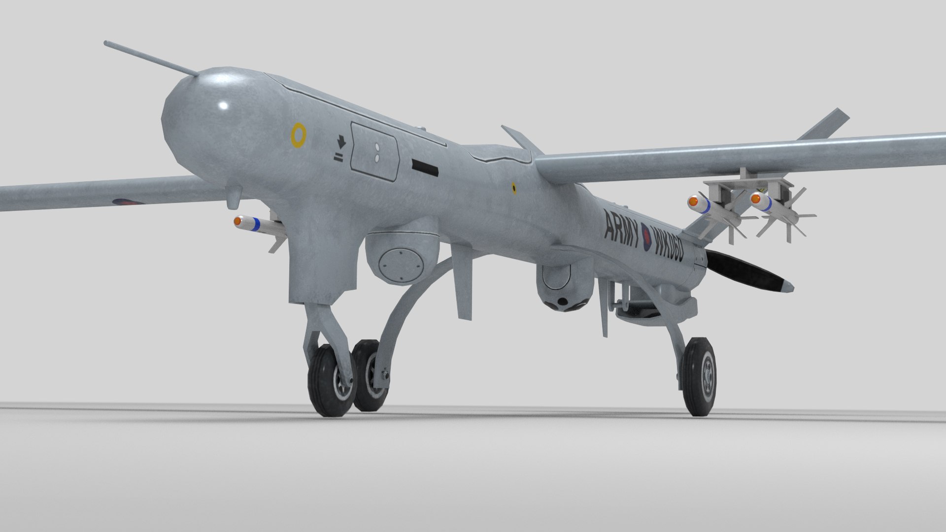 WatchkeeperUAV 3D Model - TurboSquid 1892613