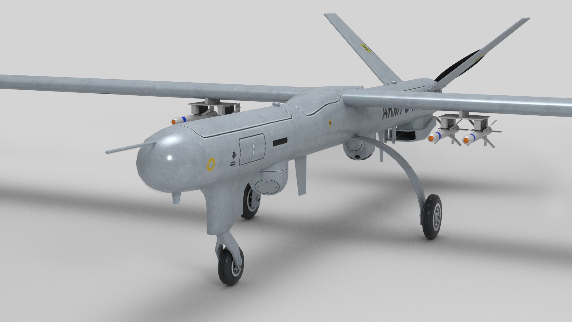 WatchkeeperUAV 3D Model - TurboSquid 1892613