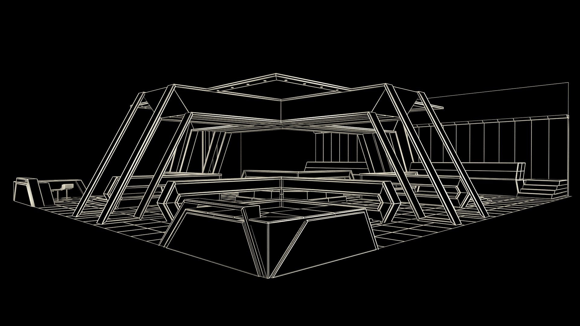 Technology Fair Stand Design 3D - TurboSquid 1771348