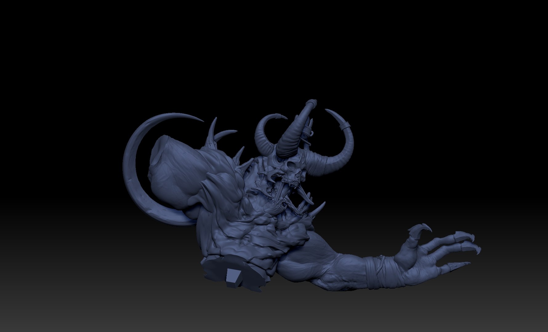 3D Model Demon High 3d Printable Model - TurboSquid 2104397