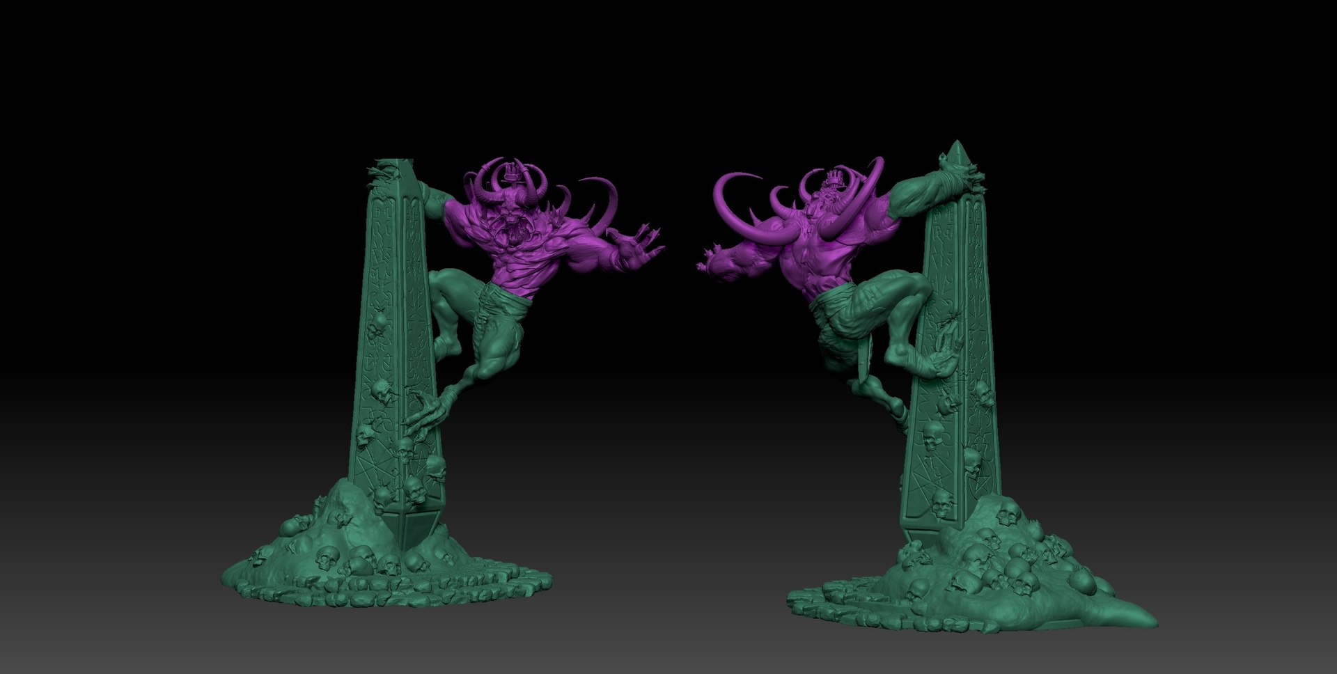 3D Model Demon High 3d Printable Model - TurboSquid 2104397