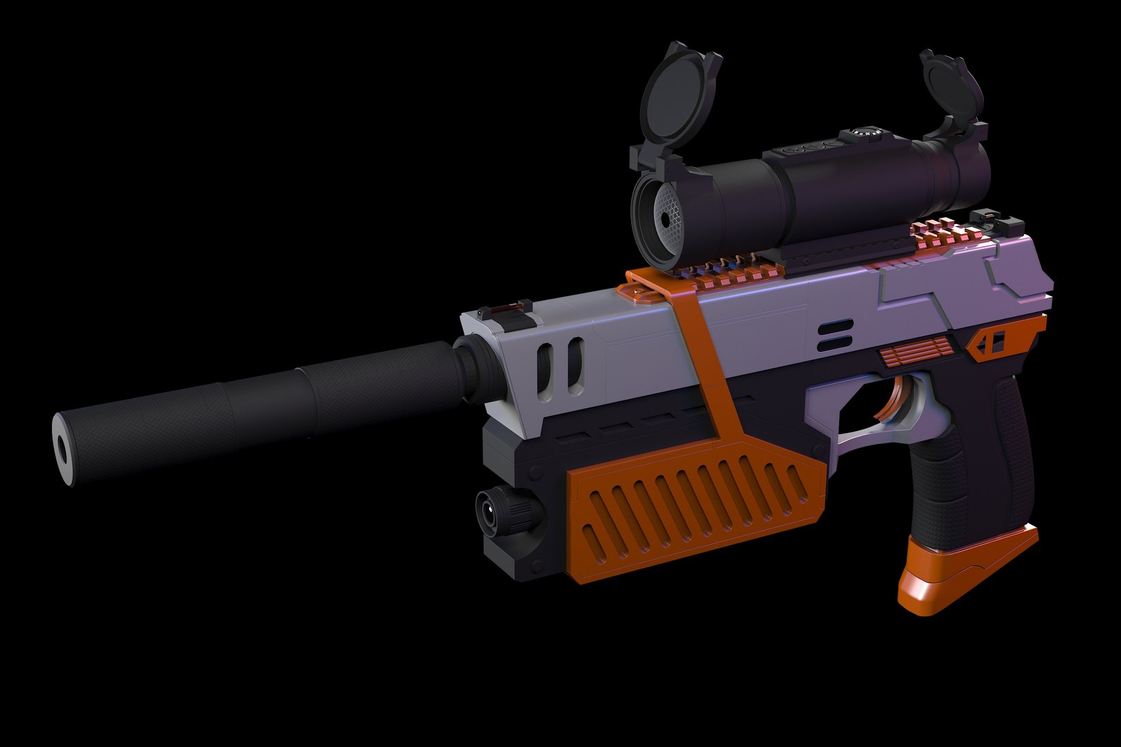 3D Lawgiver Judges Dredd Model - TurboSquid 1611219