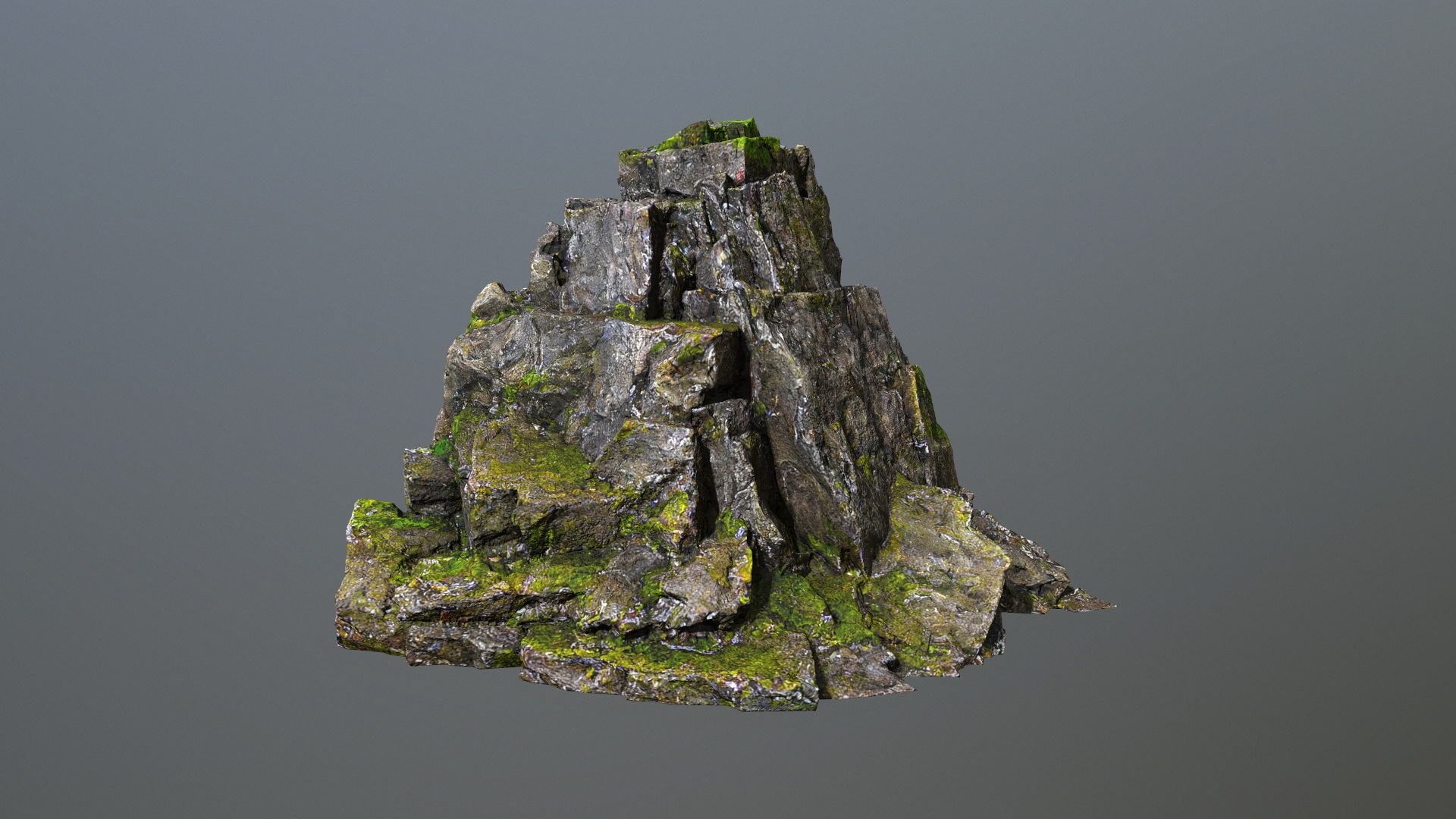 Cliff Rocks 3D Model - TurboSquid 2312671