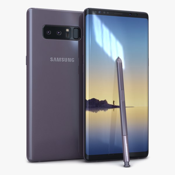 Samsung galaxy note 8 model - TurboSquid 1240277